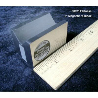 2″ MAGNETIC V-BLOCK – Penco Precision